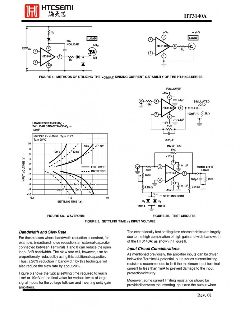 HT3140ANZ datasheet page 6