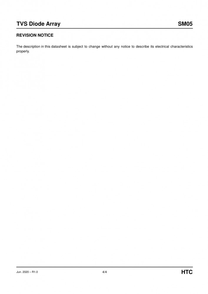 SM05SF datasheet page 4