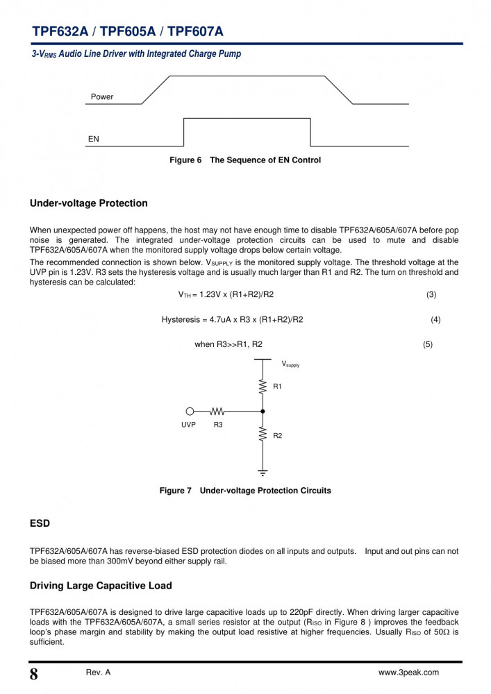 TPF605A-VR technical document page 8