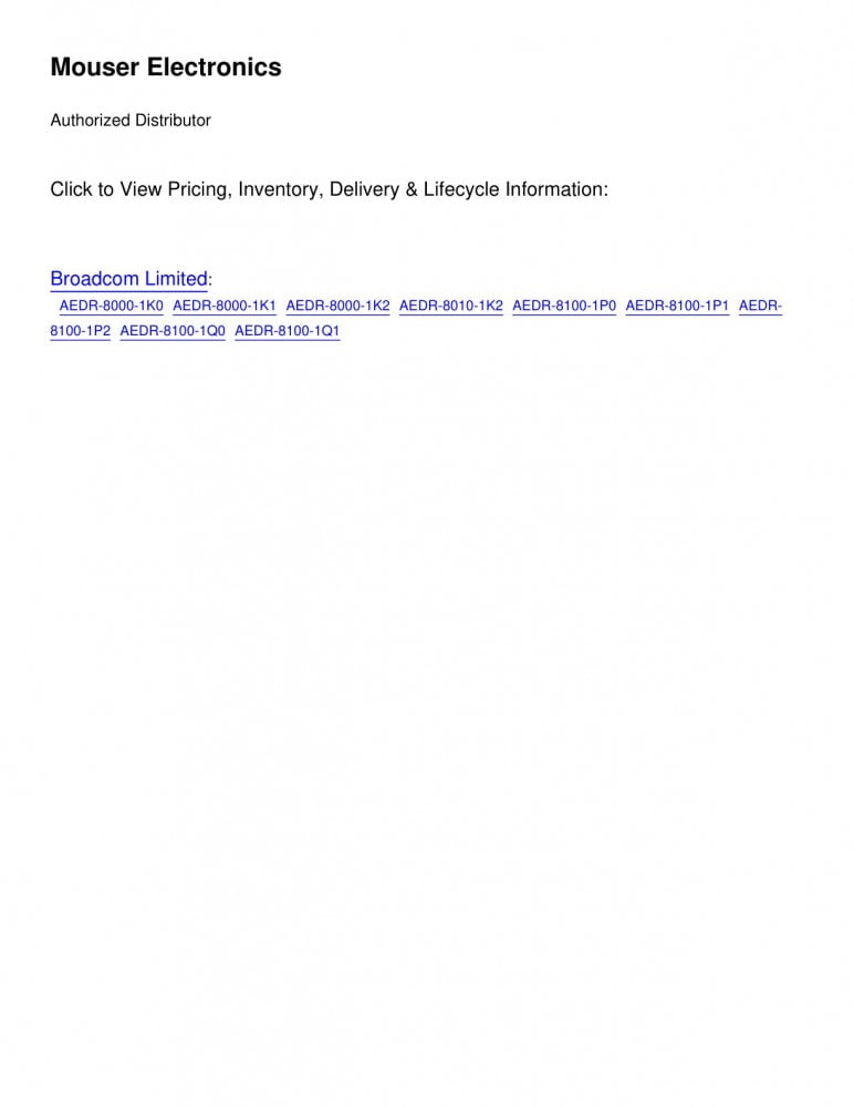 AEDR-8100-1P1 datasheet page 10
