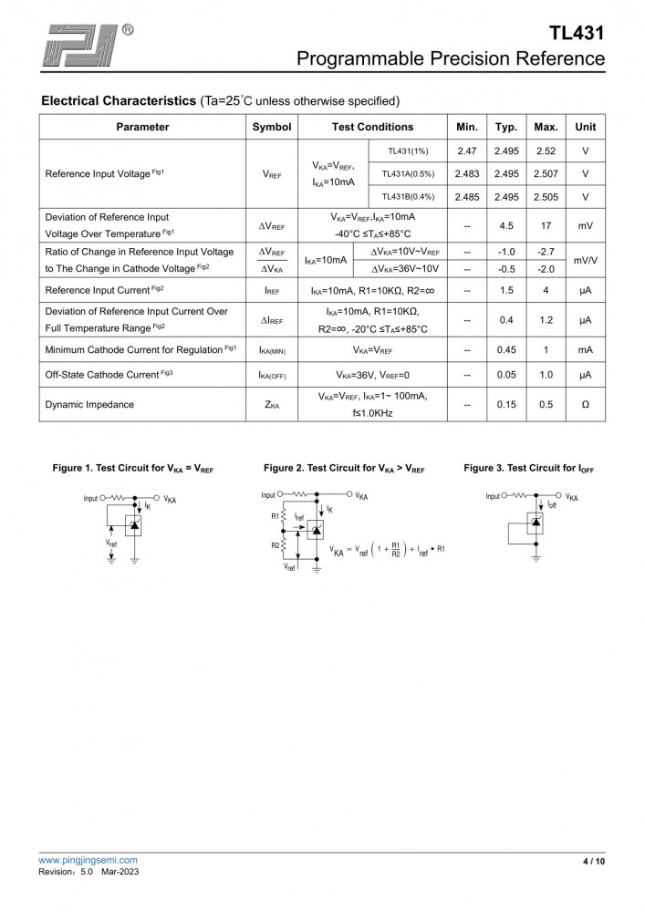 TL431ASC datasheet page 4