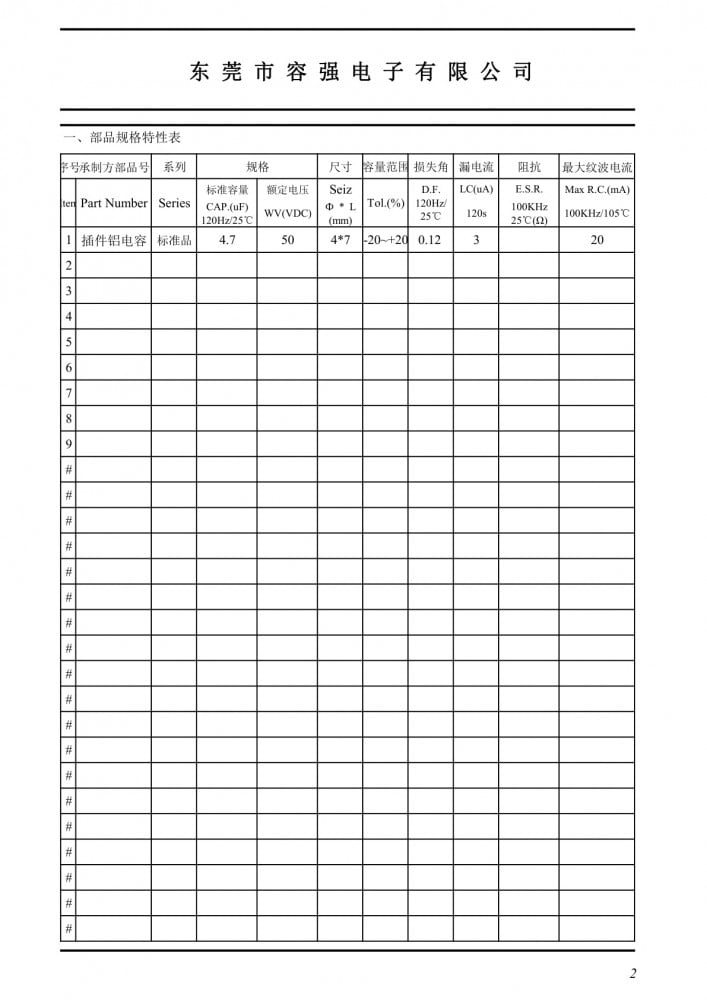 ROQANG KM1H4R7M0407 technical document page 2