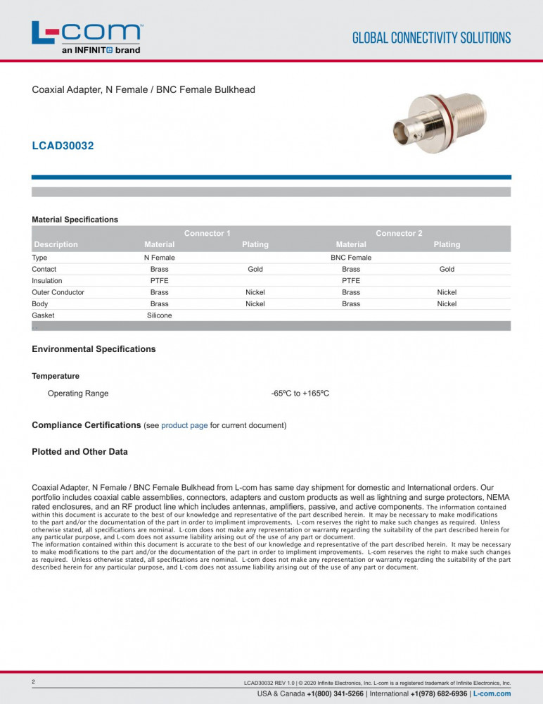 LCAD30032 datasheet page 2