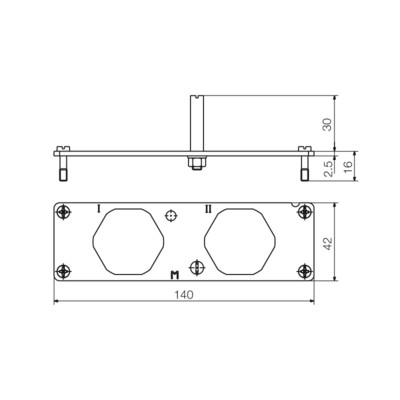WEIDMULLER 1103770000 Heavy Duty Connector Frame for sale