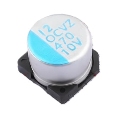 Lelon OVZ101M1CTR-0608 Aluminum Polymer Capacitor