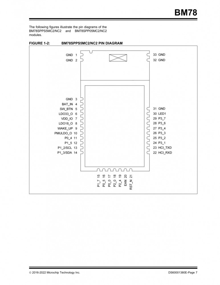 BM78 technical document page 7