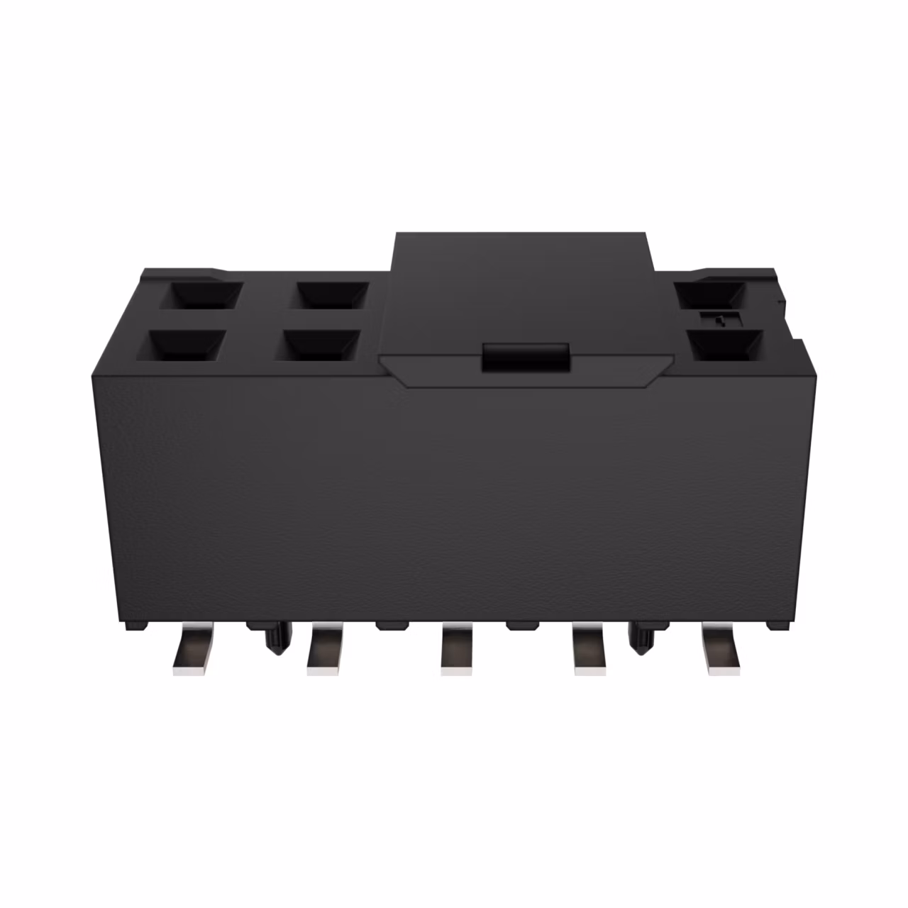 Milli-Grid Vertical Receptacle, 2.00mm Pitch, Dual Row, Surface Mount, Top/Bottom Entry, with Press-fit Plastic Pegs, with Cap, Tube, 0.38µm Gold (Au) Plating, 10 Circuits, Lead-Free for sale