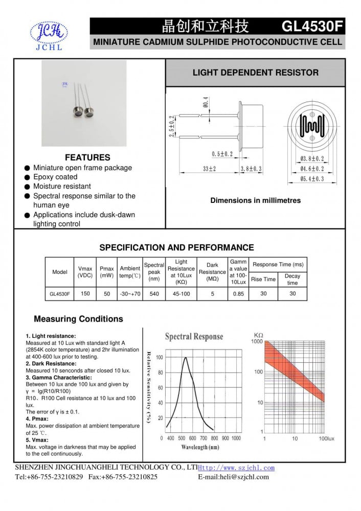 GL4530F technical document page