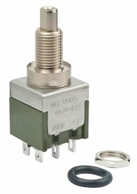 Bushing Mount Miniature Pushbutton for sale