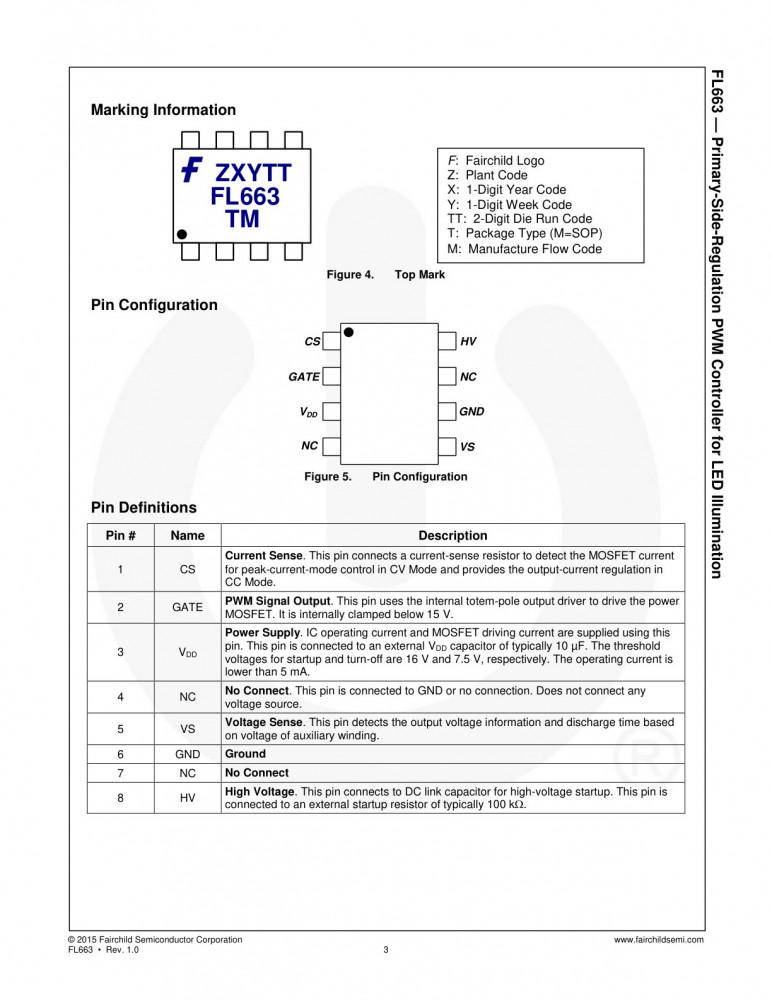 FL663 datasheet page 4