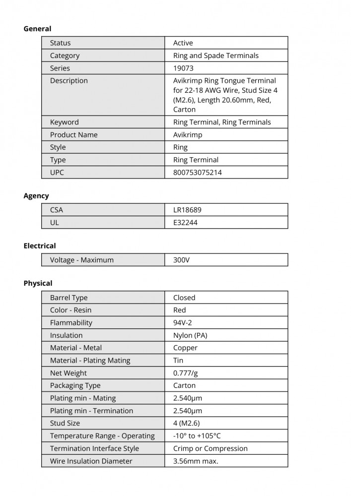 Product document image, page 2