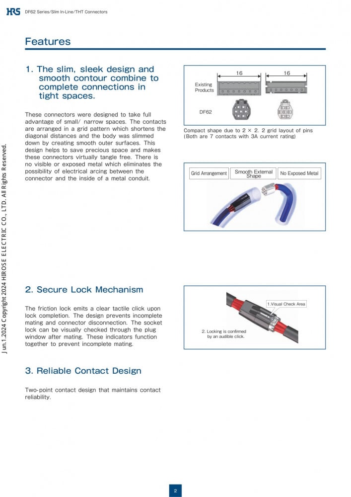 HRS DF62 datasheet page 2