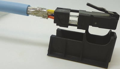OMRON XS6G-T421-1 Modular Ethernet Connector Jack for sale