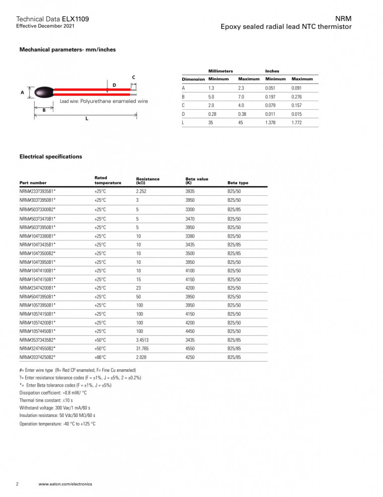 EATON NRM document page 2