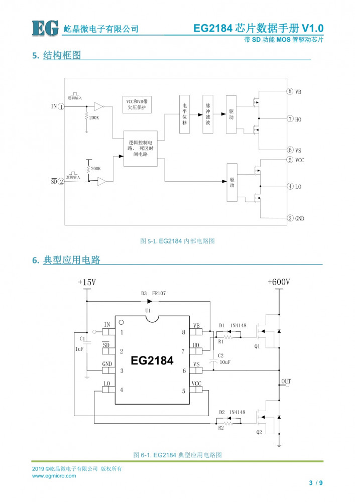 EG2184 datasheet page 6