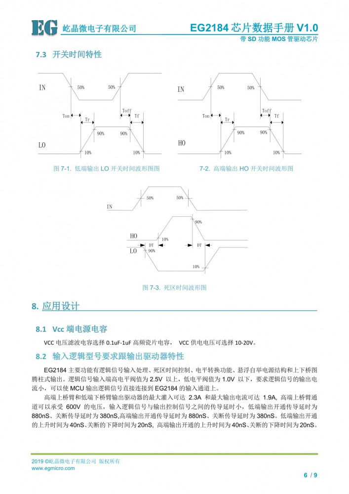 EG2184 datasheet page 9
