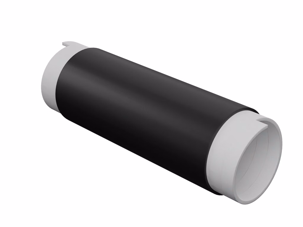 Cold Shrink Tube, Silicone, 1-3/4