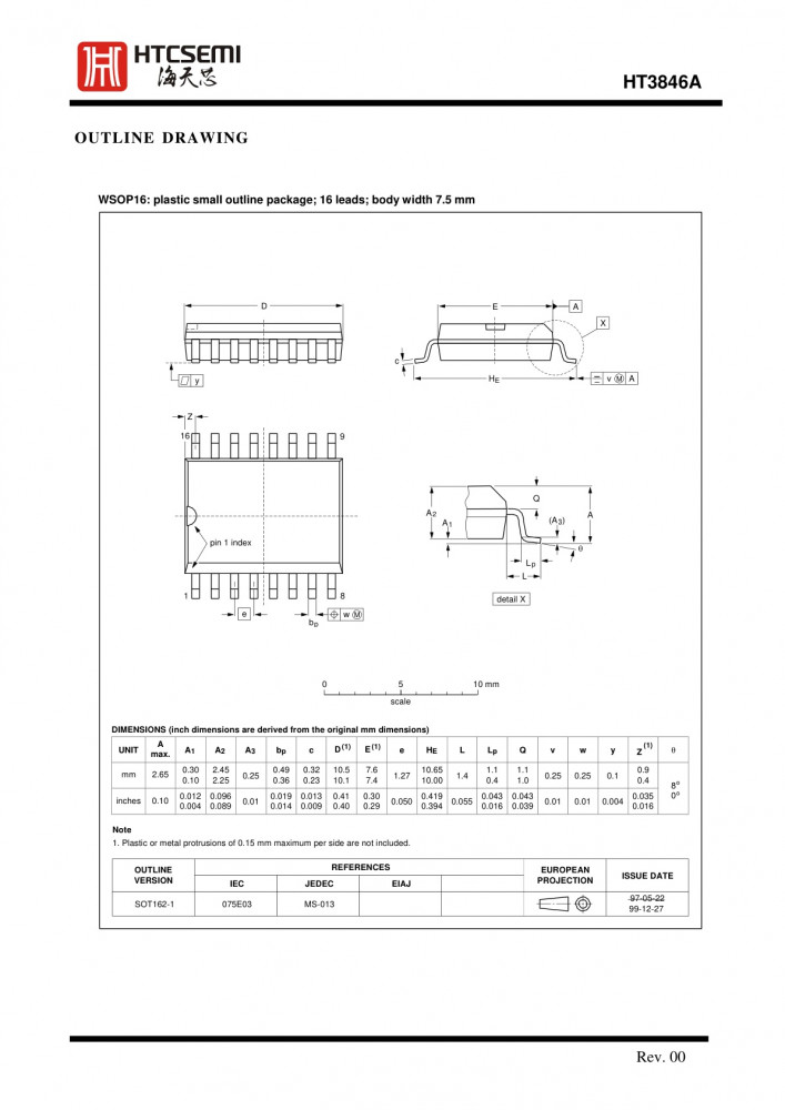HT3846ARWZ datasheet page 10