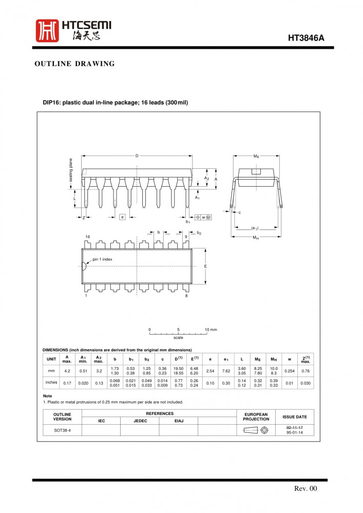 HT3846ARWZ datasheet page 9