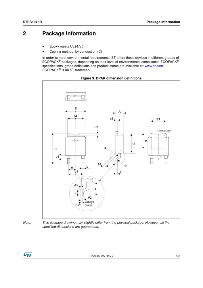 STPS1045B datasheet page 5