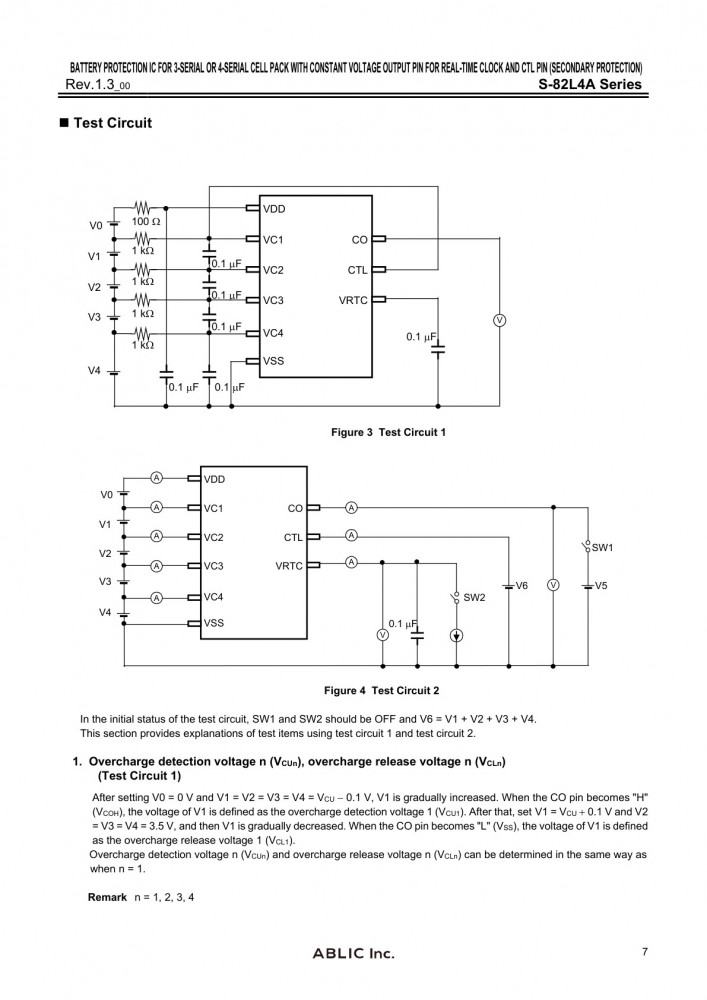 S-82L4A datasheet page 7 preview