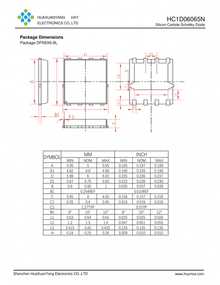 HC1D06065N datasheet page 6