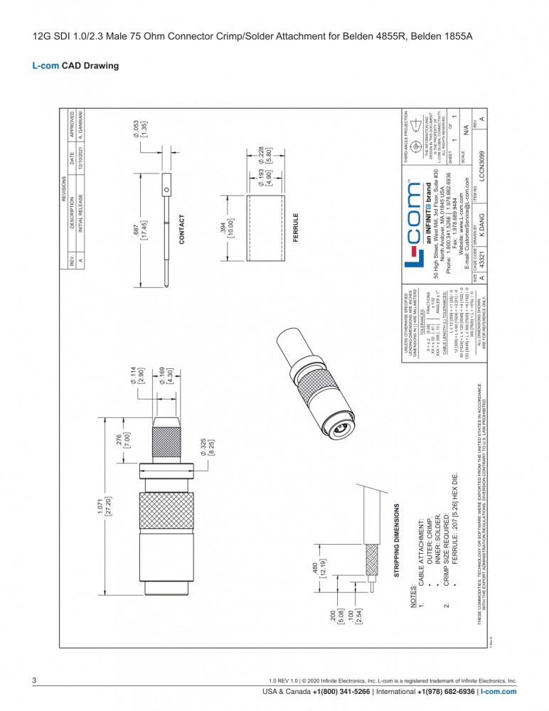 LCCN3099 product documentation page 3
