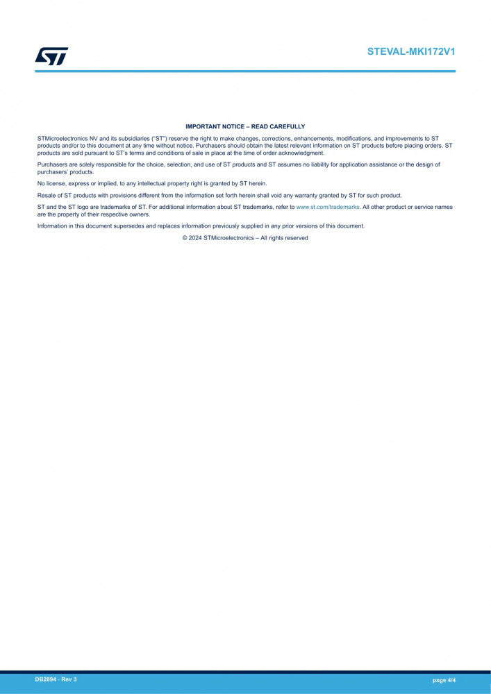 STEVAL-MKI172V1 document page 4