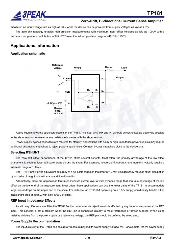 TP181A1-CR datasheet page 7
