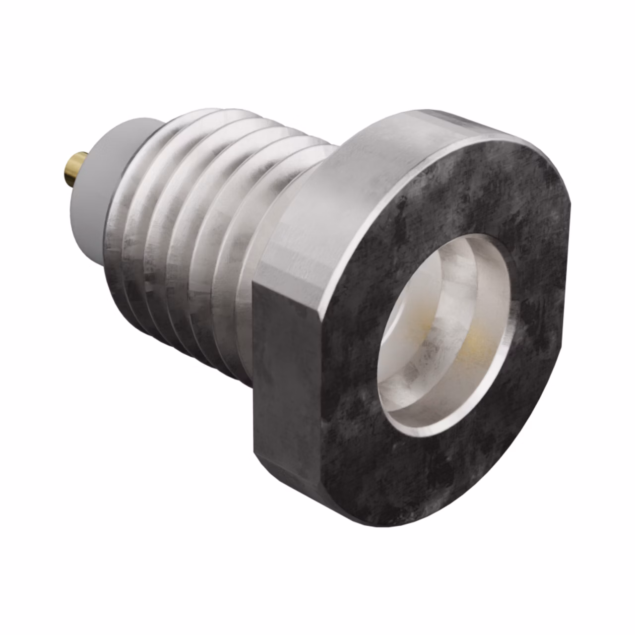 SMP-MAX Plug, Straight, Detent, Panel Mount, Thread-in Body, Tri-Metal Plating, One Piece Per Bag, 50 Ohms for sale