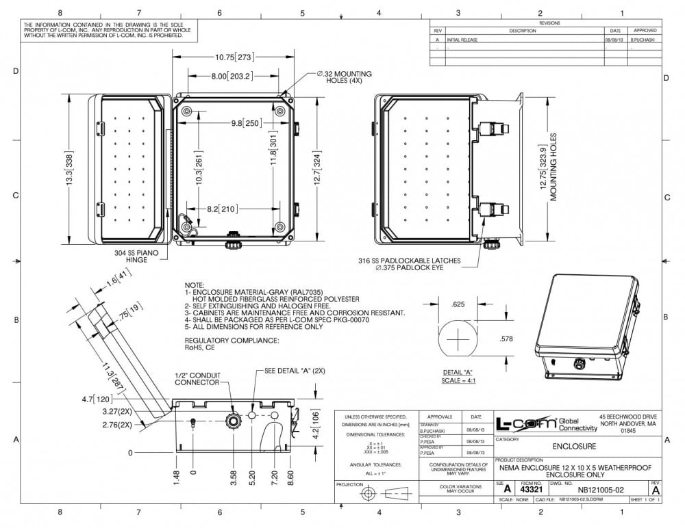 L-com NB121005-02 technical documentation