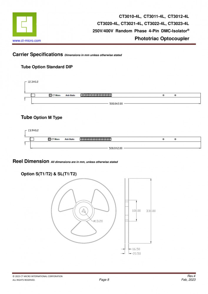 CT3011-4L datasheet page 8