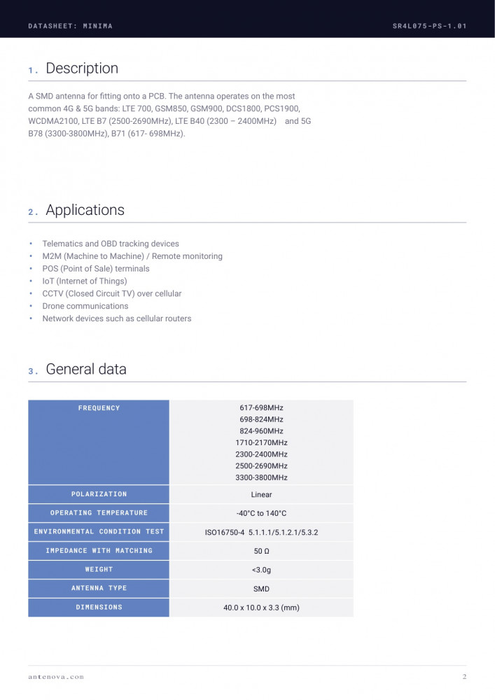 SR4L075 datasheet page 3