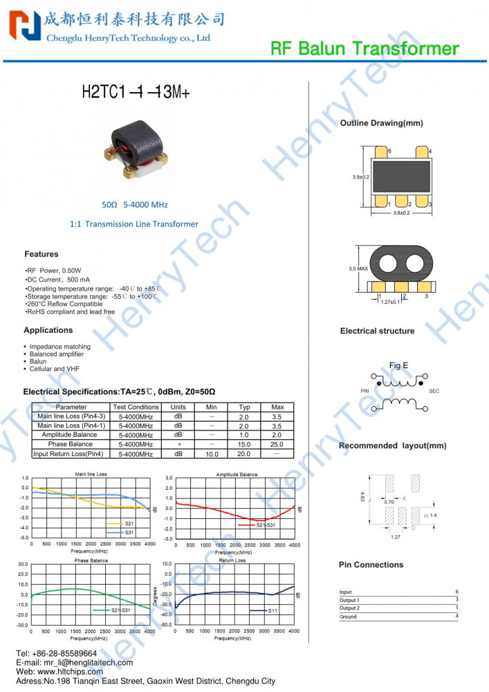 H2TC1-1-13M+ technical document page 1