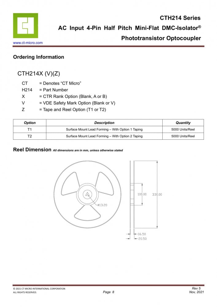 CTH214A(T1) datasheet page 8