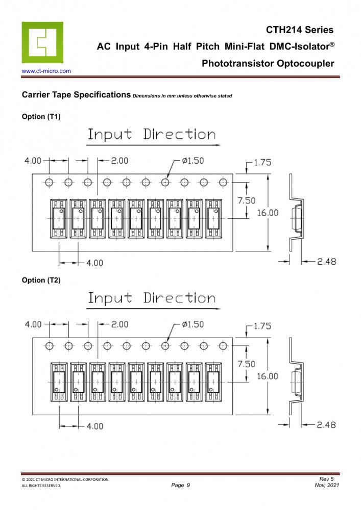 CTH214A(T1) datasheet page 9
