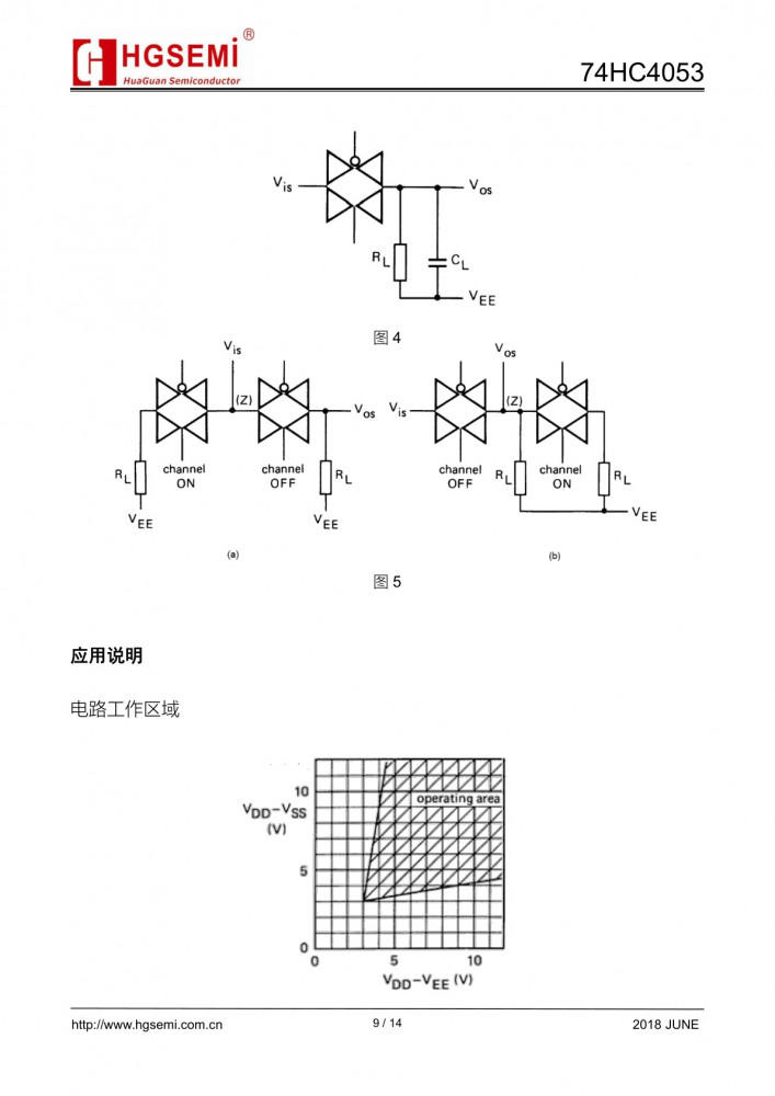 74HC4053N datasheet page 9