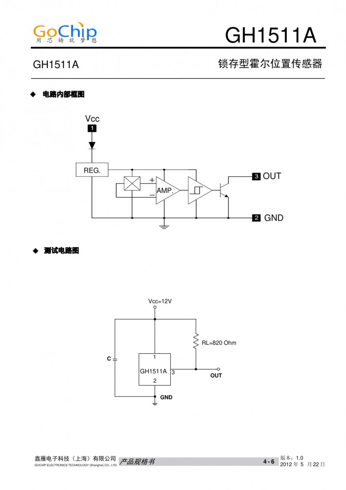 GH1511A datasheet page 4