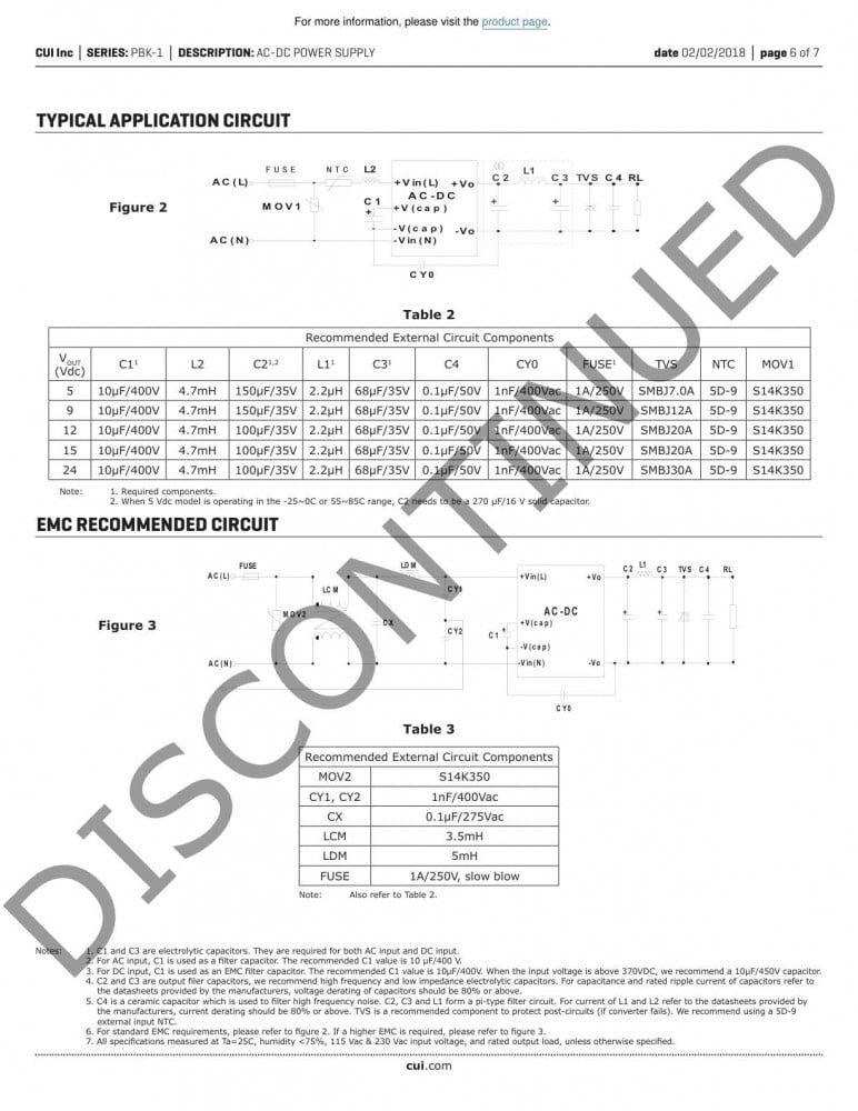 PBK-1-5-B datasheet page 6