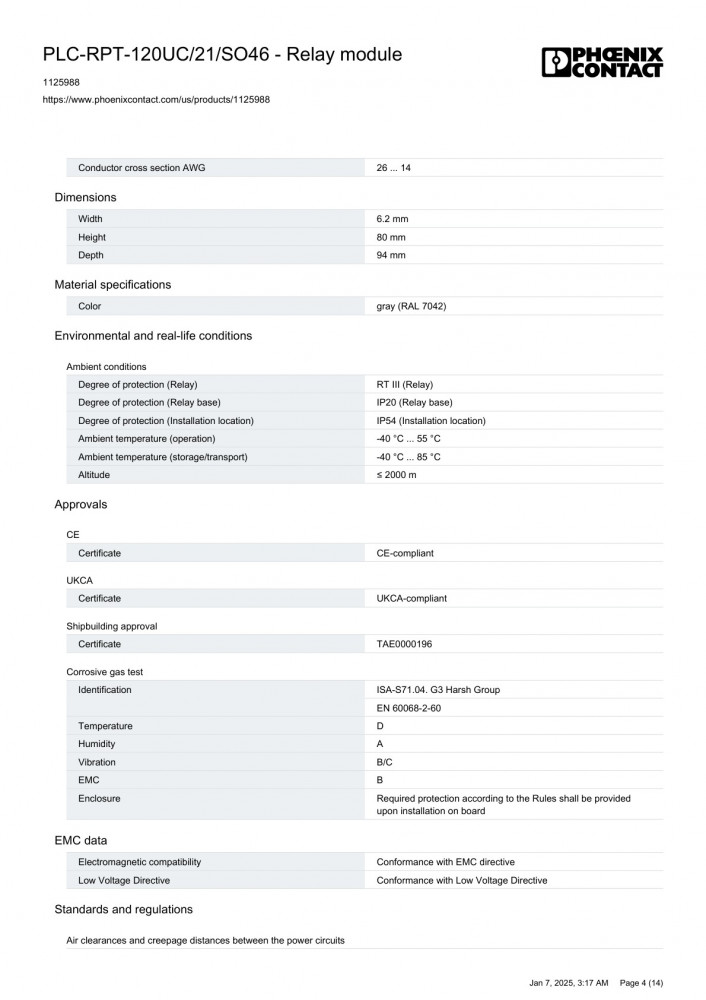 Phoenix Contact 1125988 document page 4
