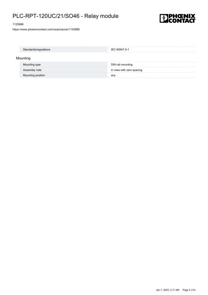 Phoenix Contact 1125988 document page 5