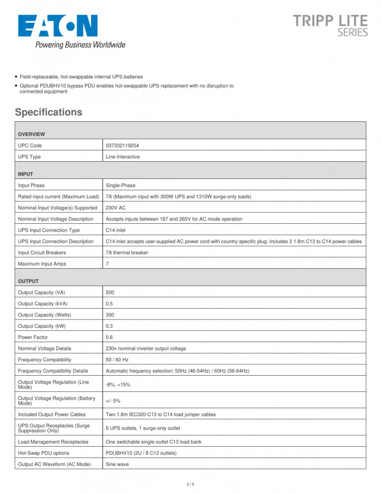 SMX500RT1U technical document image, page 2