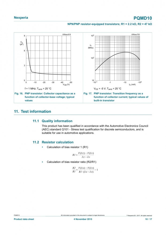PQMD10Z datasheet page 10