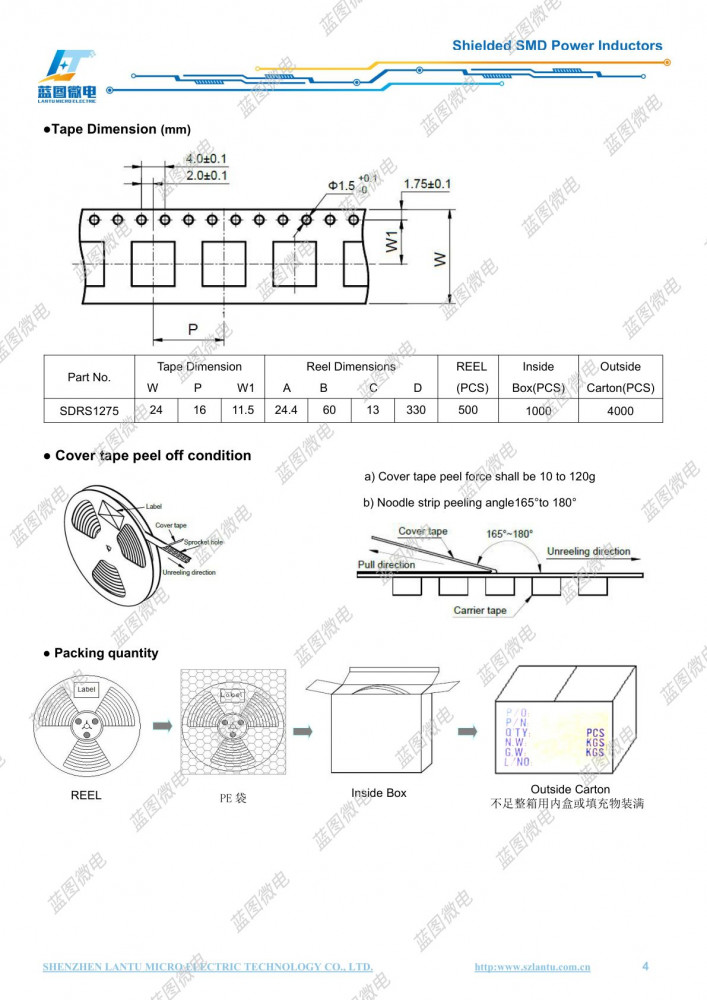 SDRS1275-150NT datasheet page 4