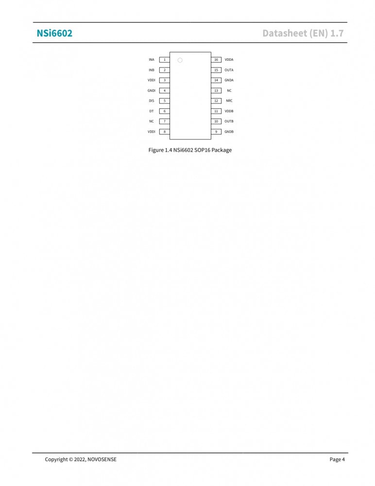 NSi6602A datasheet page 4