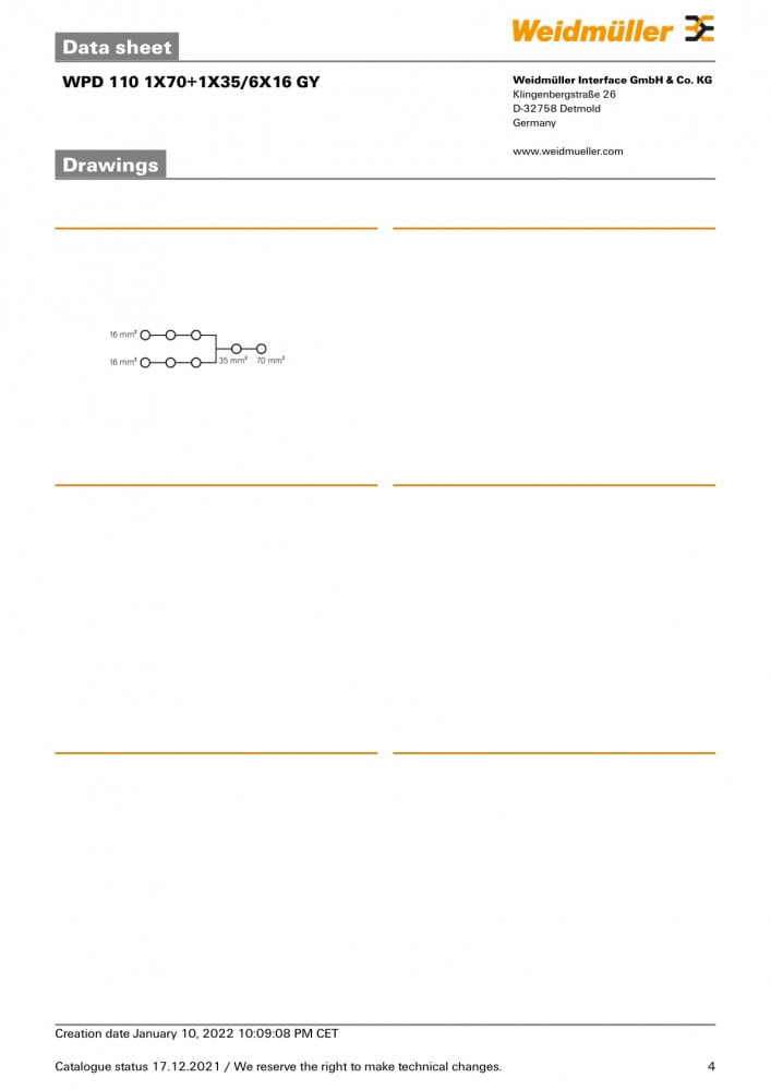 WEIDMULLER 2603810000 document page 4