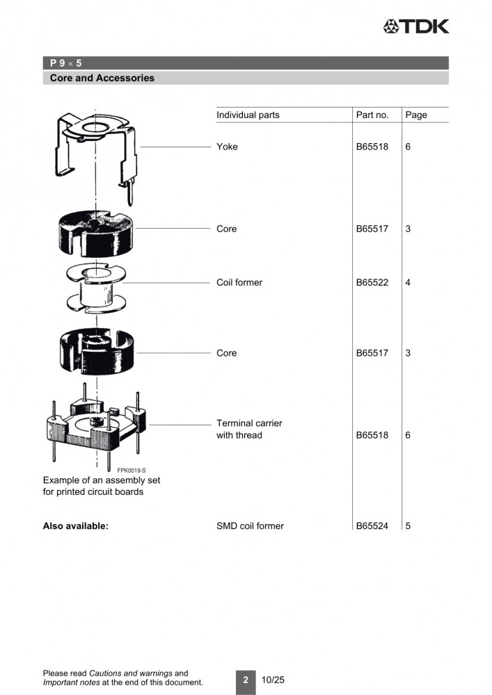 Ferrite catalogue page 2