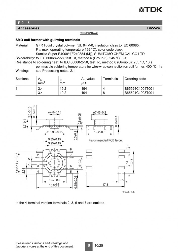 Ferrite catalogue page 5