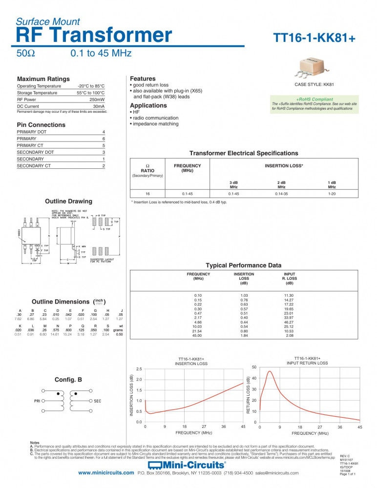 TT16-1-KK81+ technical document page
