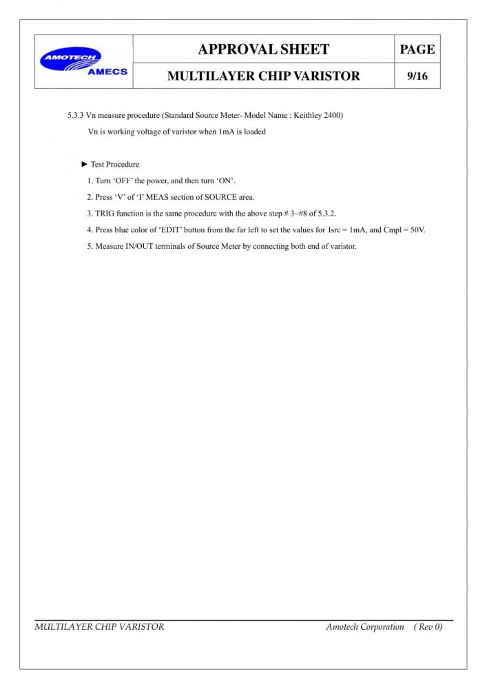 AVLC3N01100 approval sheet page 9